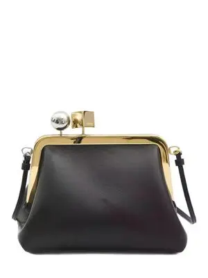 Jacquemus Le Berlingot Leather Clutch Bag - Black