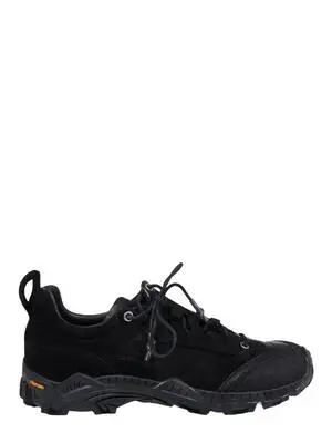 Our Legacy Gabe Leather Lace-up Sneakers - Black