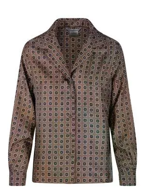 Max Mara Patterned Shirt - Brown
