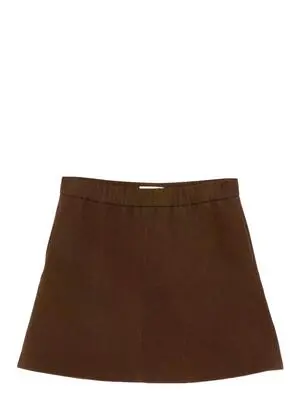 Marc O'polo A-line Skirt - Brown