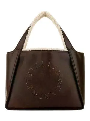Stella McCartney Logo-detail Tote Bag - Brown