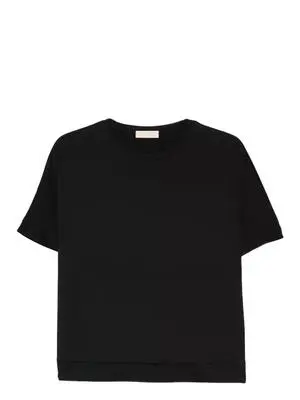 PUROTATTO Short-sleeve T-shirt - Black