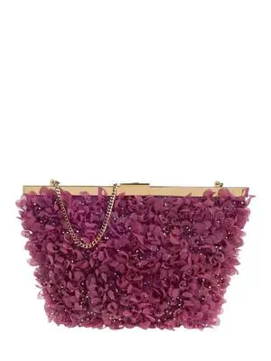 JIMMY CHOO Chain-strap Clutch Bag - Purple