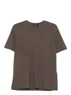 Herno Round-neck T-shirt - Brown