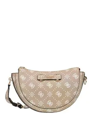 GUESS Monogram Cross Body Bag