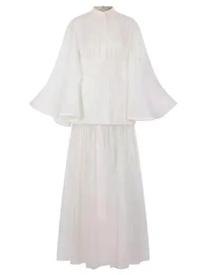 Zimmermann Pleated Dress - White