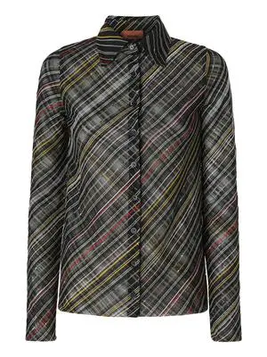 MISSONI Double Knit Long Sleeve Shirt