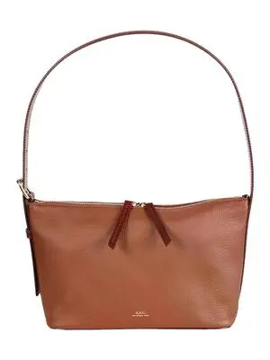 A.p.c. Vera Leather Shoulder Bag - Brown