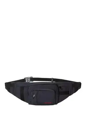 MAKAVELIC Front-zip Belt Bag - Black