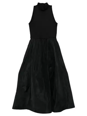 Maje Sleeveless Midi Dress - Black