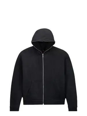 JORDAN Full Zip Hoodie - Black