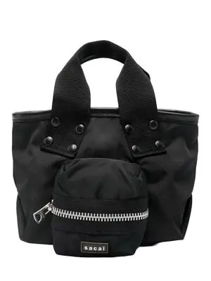Sacai Shopper Pocket Tote - Black