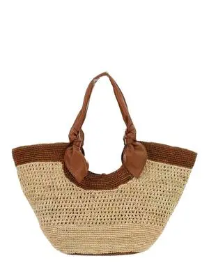 Hereu Ramie Tote Bag - Neutrals