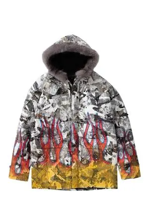 WHO DECIDES WAR BY EV BRAVADO Artic Flame Parka - Multi