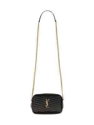 Saint Laurent Mini "lou" Bag - Black