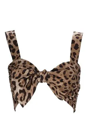 Dolce & Gabbana Leopard Print Top - Animalier