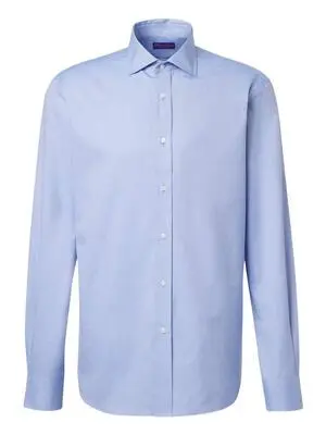Ralph Lauren Purple Label Cotton Poplin Shirt - Blue