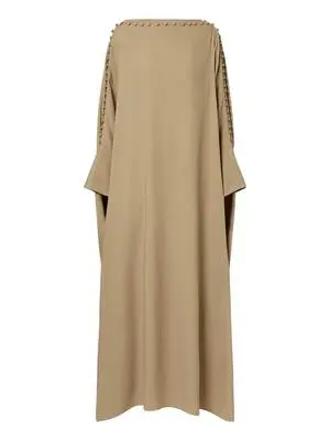 TALLER MARMO Mila Crêpe Kaftan - Beige