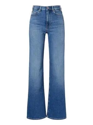 Ag Wide Leg Jeans - Blue
