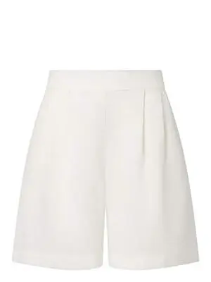 Asceno Linen Shorts - White