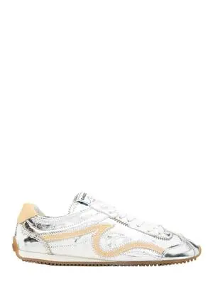 Sandro SANDRO Lace-up Sneakers Argent