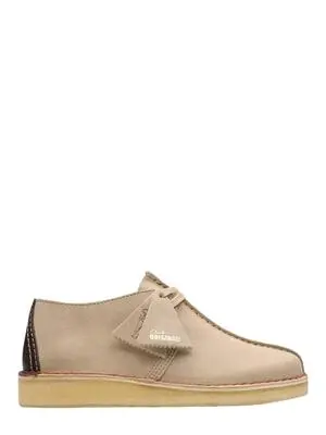 Clarks Originals Desert Trek Leather Shoes - Sand Suede