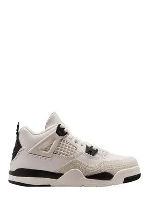 JORDAN 4 Retro Flight Club Sneakers - Sail/black/university Red