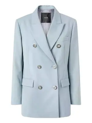 Pinko Double-breasted Blazer - Blue