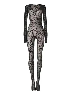 Wolford Polka Dot Catsuit - Black
