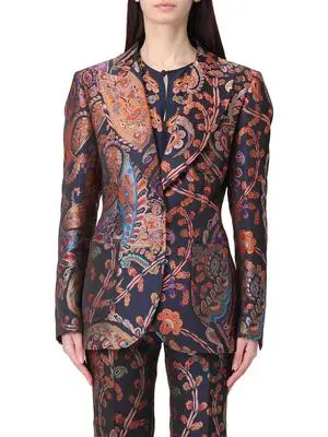 Etro Printed Jacket - Blue