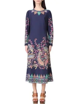 ETRO Printed Midi Dress