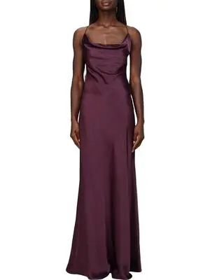 Pinko Maxi Dress - Burgundy