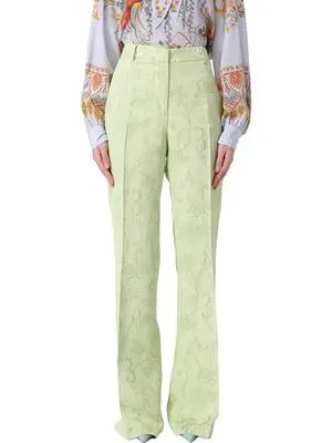 Etro Straight Leg Trousers - Green