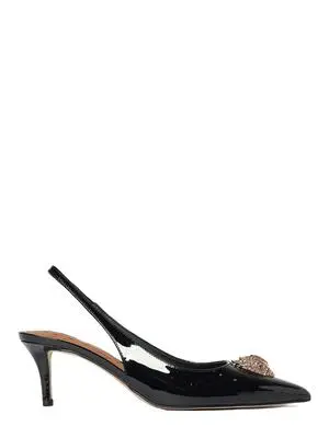 Kurt Geiger Pointed-toe Slingback Pumps - Black