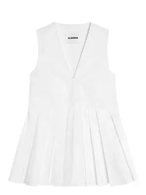 JIL SANDER Sleeveless Top - White
