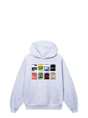 MARKET Oil Can Graphic Hoodie - Grey