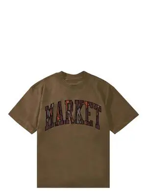 MARKET Arc T-shirt - Brown