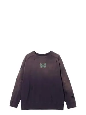 Needles Deconstructed Sweatshirt - Purple