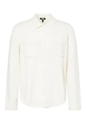 Paige Mason Knitted Wool And Cotton Shirt - Cream Tusk