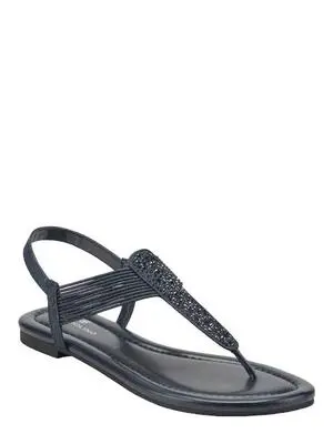 Bandolino Kayte 2 Strappy Embellished Sandals - Dark Blue