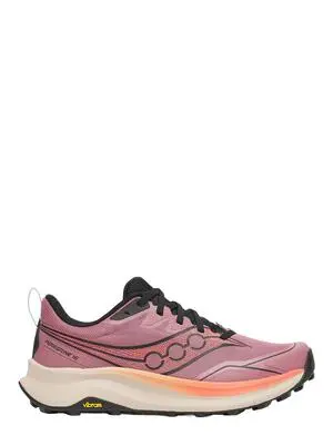 Saucony Peregrine 16 Trail Shoe Mauve/salmon