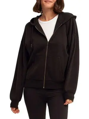 THREADS 4 THOUGHT Corissa Oversized Fleece Hoodie Black