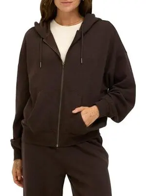 THREADS 4 THOUGHT Corissa Oversized Fleece Hoodie Cocoa