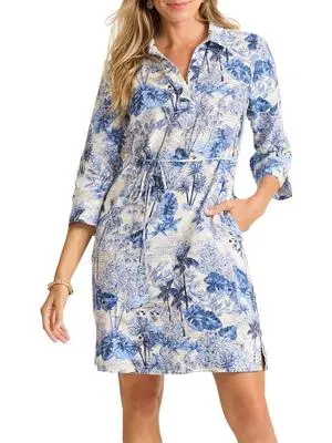 TOMMY BAHAMA Botanical Breeze Shift Dress