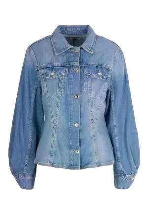 Liu Jo Puff-sleeve Jacket - Blue