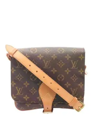 LOUIS VUITTON 2000s Monogram Shoulder Bag - Brown