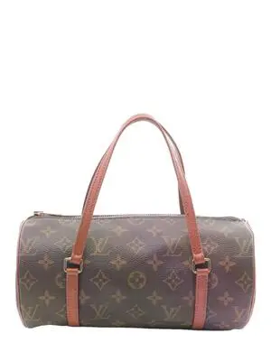 LOUIS VUITTON 1990 26 Papillon Handbag - Brown