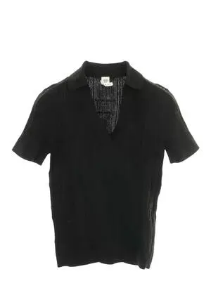 Hermès 2000s Short-sleeve Knitted T-shirt - Black