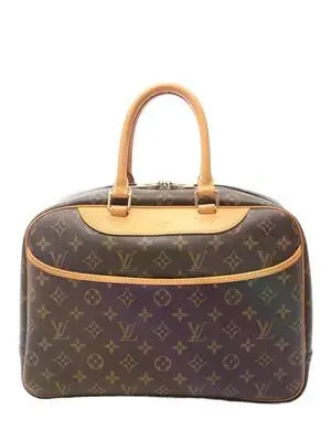 LOUIS VUITTON 2001 Deauville Tote Bag - Brown