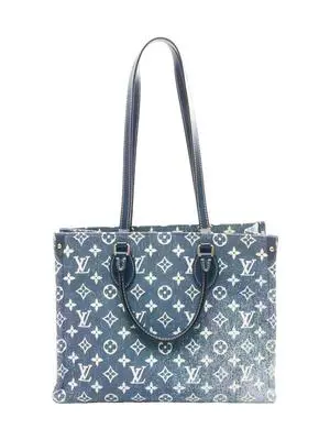 LOUIS VUITTON On The Go Mm Tote Bag - Blue